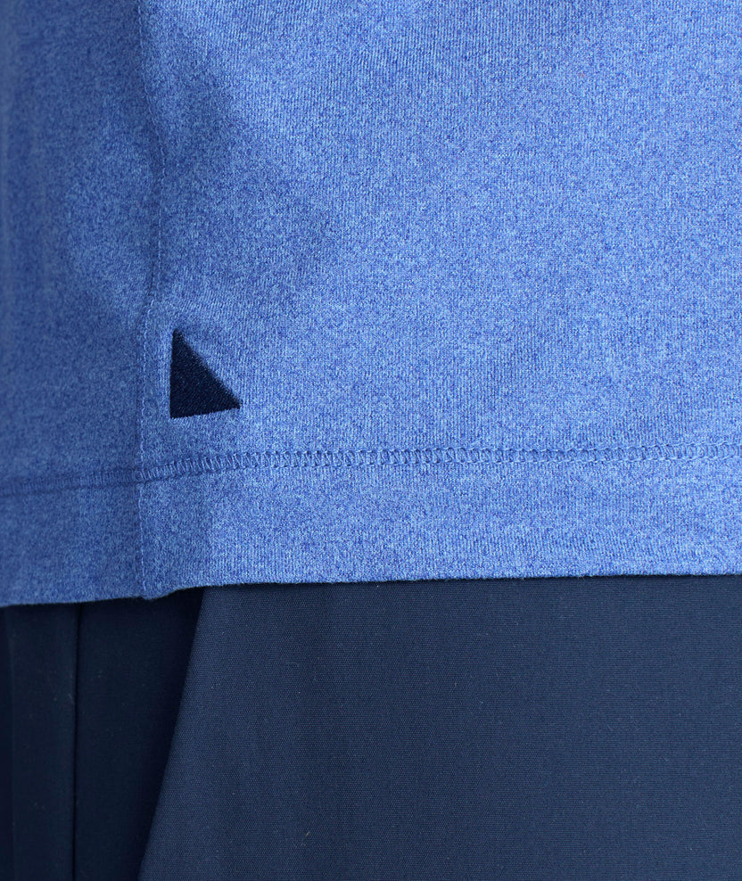 Performance Tee Ocean Blue | UNTUCKit