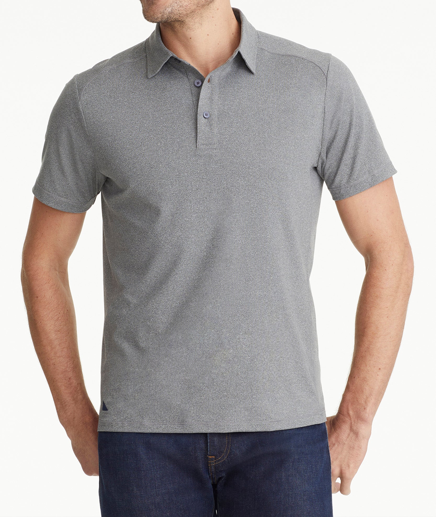 Performance Polo Gray | UNTUCKit