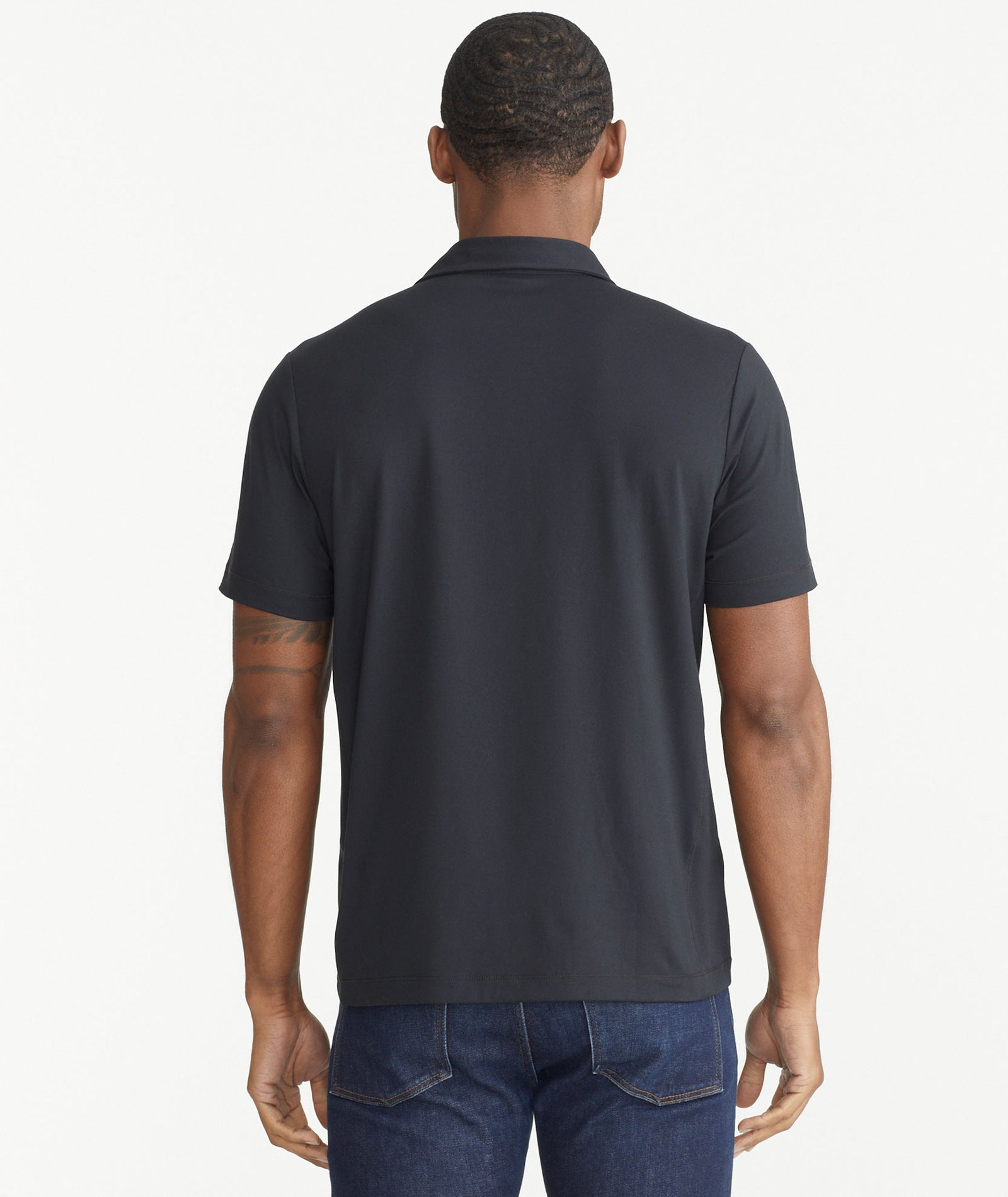 Performance Polo Black | UNTUCKit